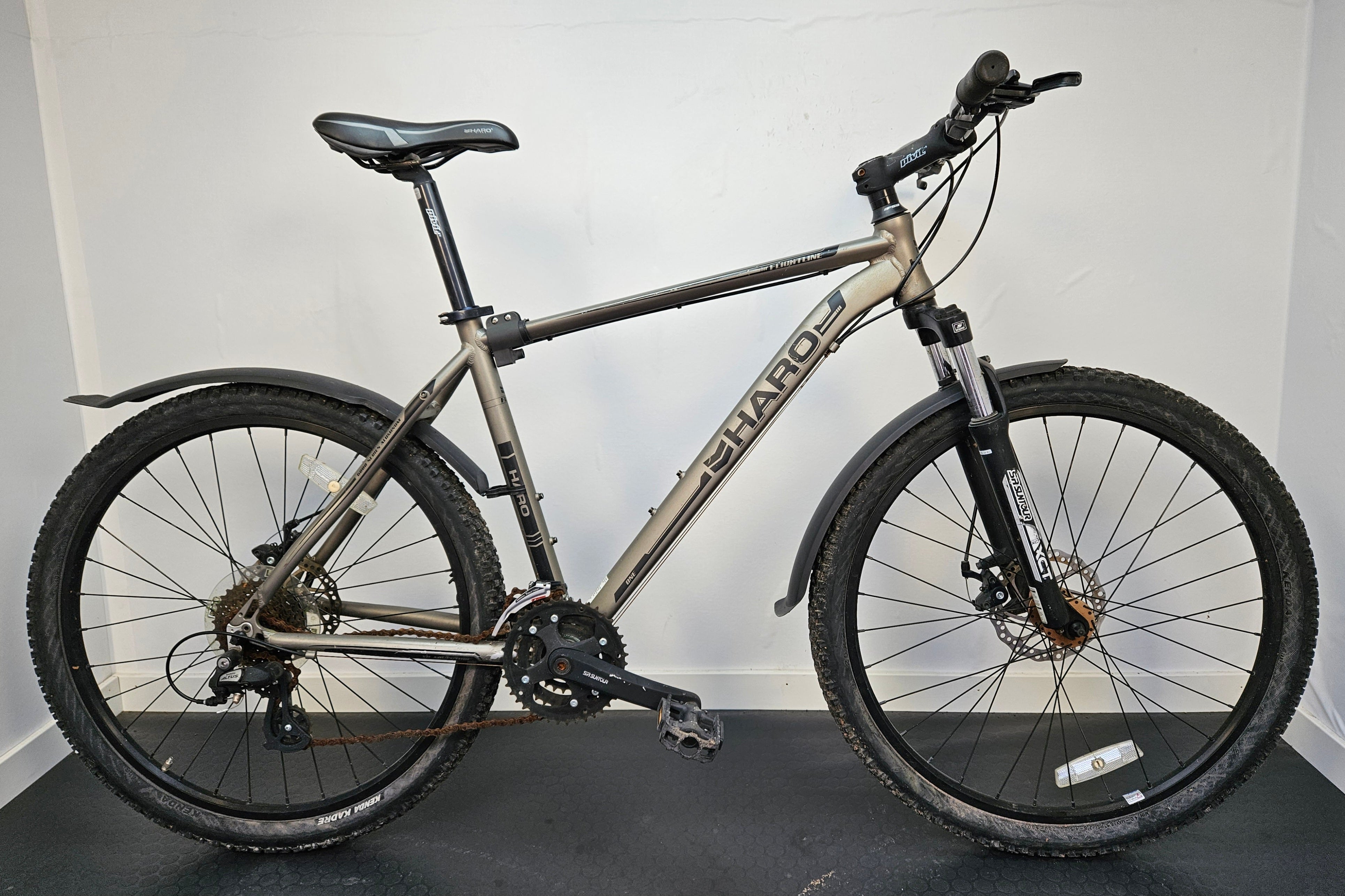 Haro Flightline One, 26", 24 växlar, bra begagnat skick – Cykeloutlet